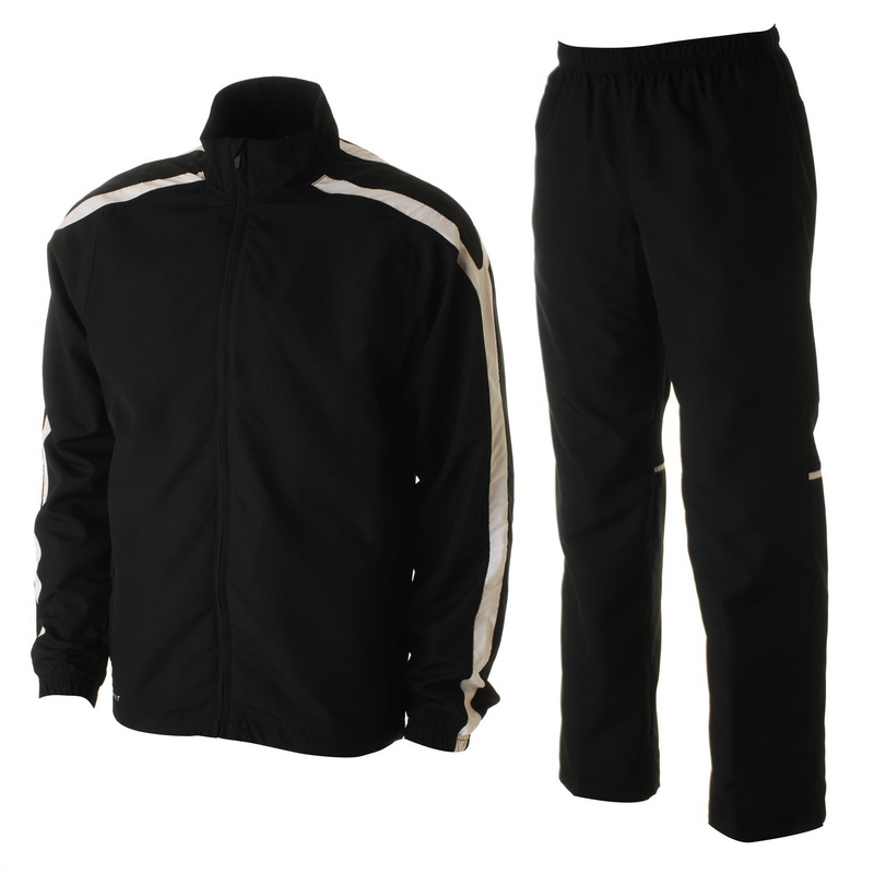 Black Sports Training Micro Tracksuit - Fierce Sports